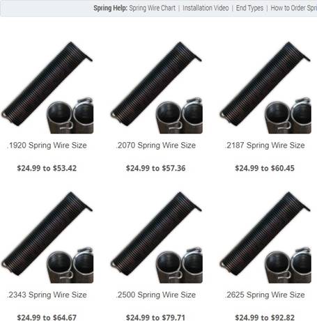 How to Measure and Order Springs